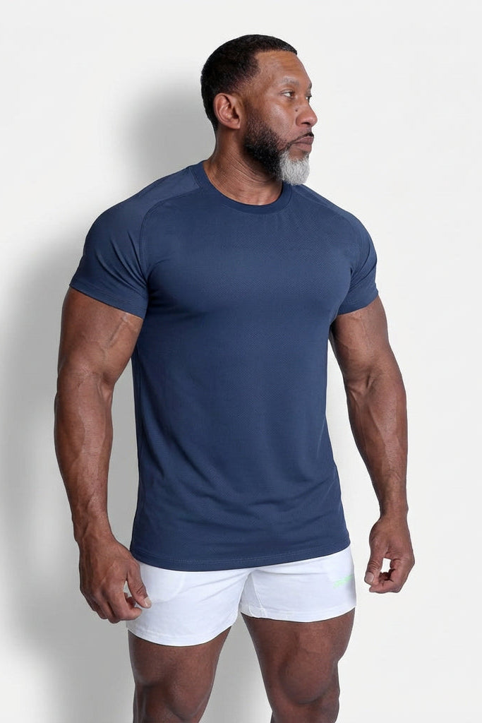 Premium Training Tee - Navy – Jed North