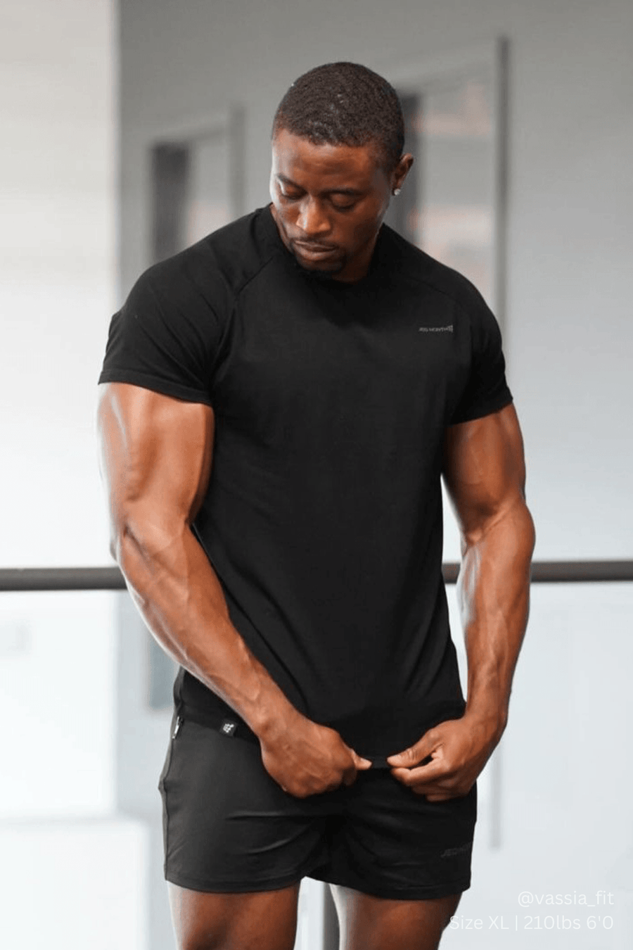 Titan Muscle Fit T-Shirt - Noir – Jed North